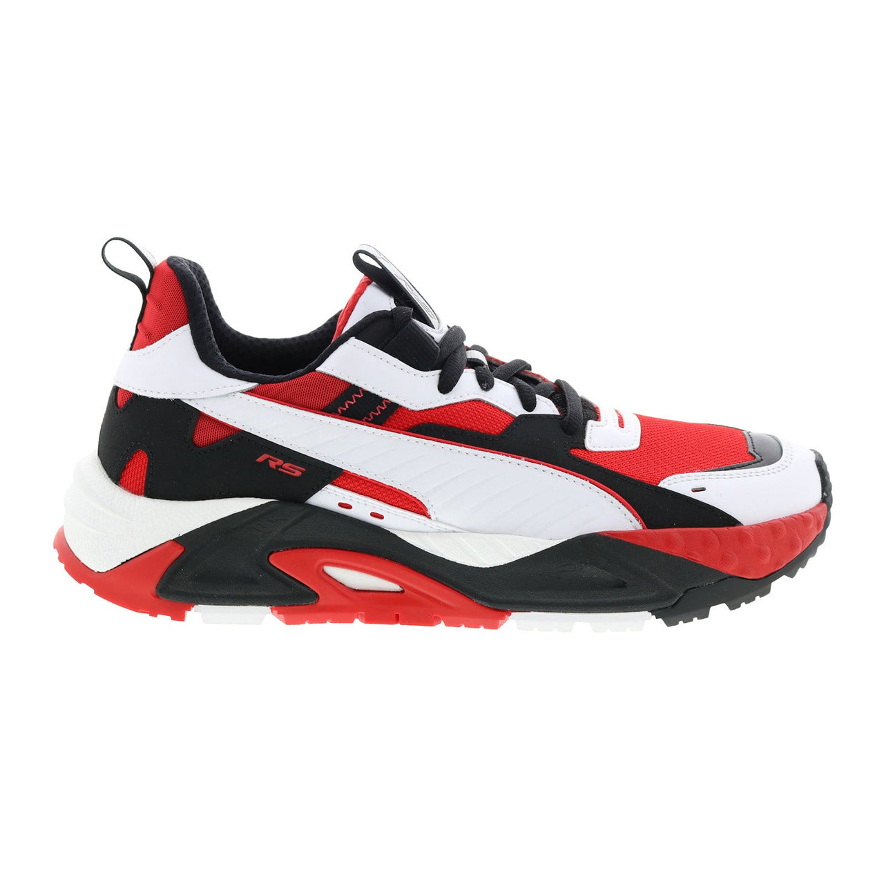 Puma RS-Trck Super 39165501 Mens Red Canvas Lifestyle Sneakers Shoes ...