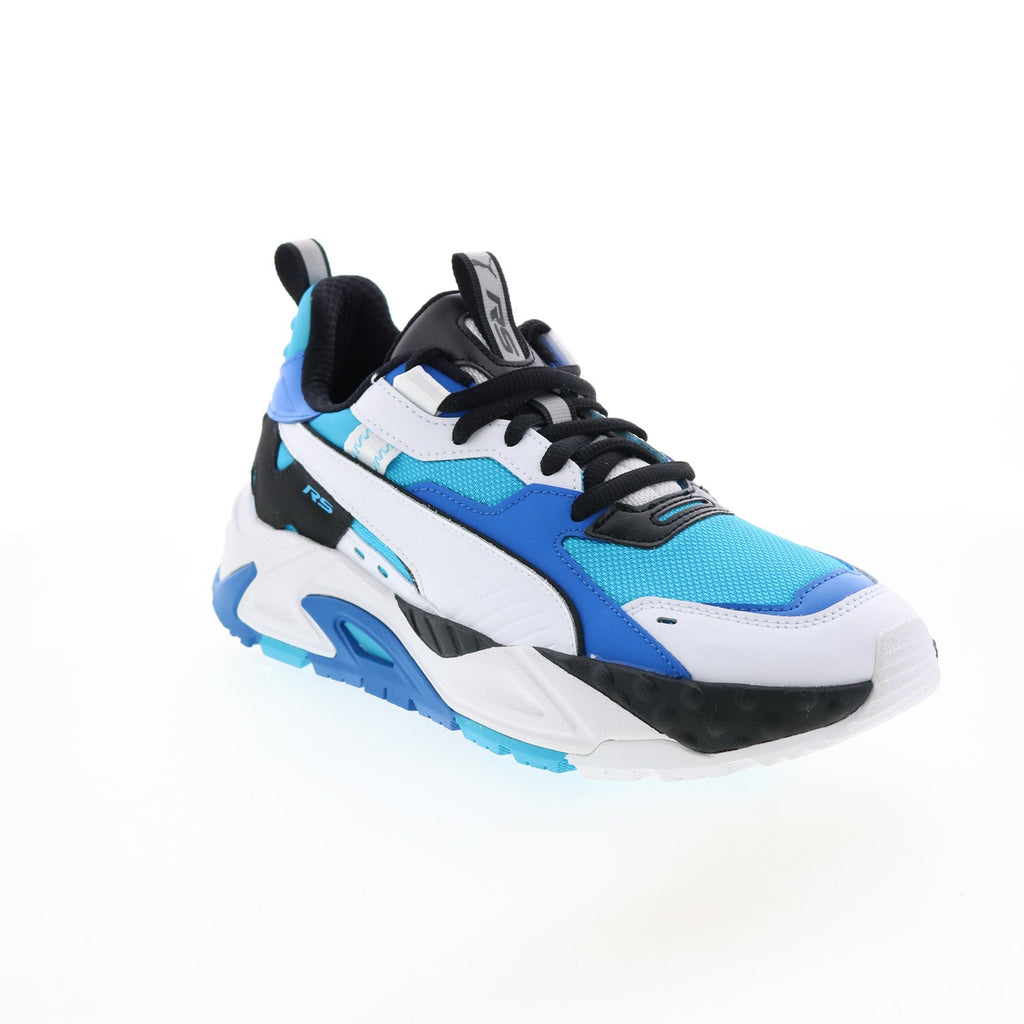 Puma RS-Trck Super 39165502 Mens Blue Canvas Lifestyle Sneakers Shoes ...