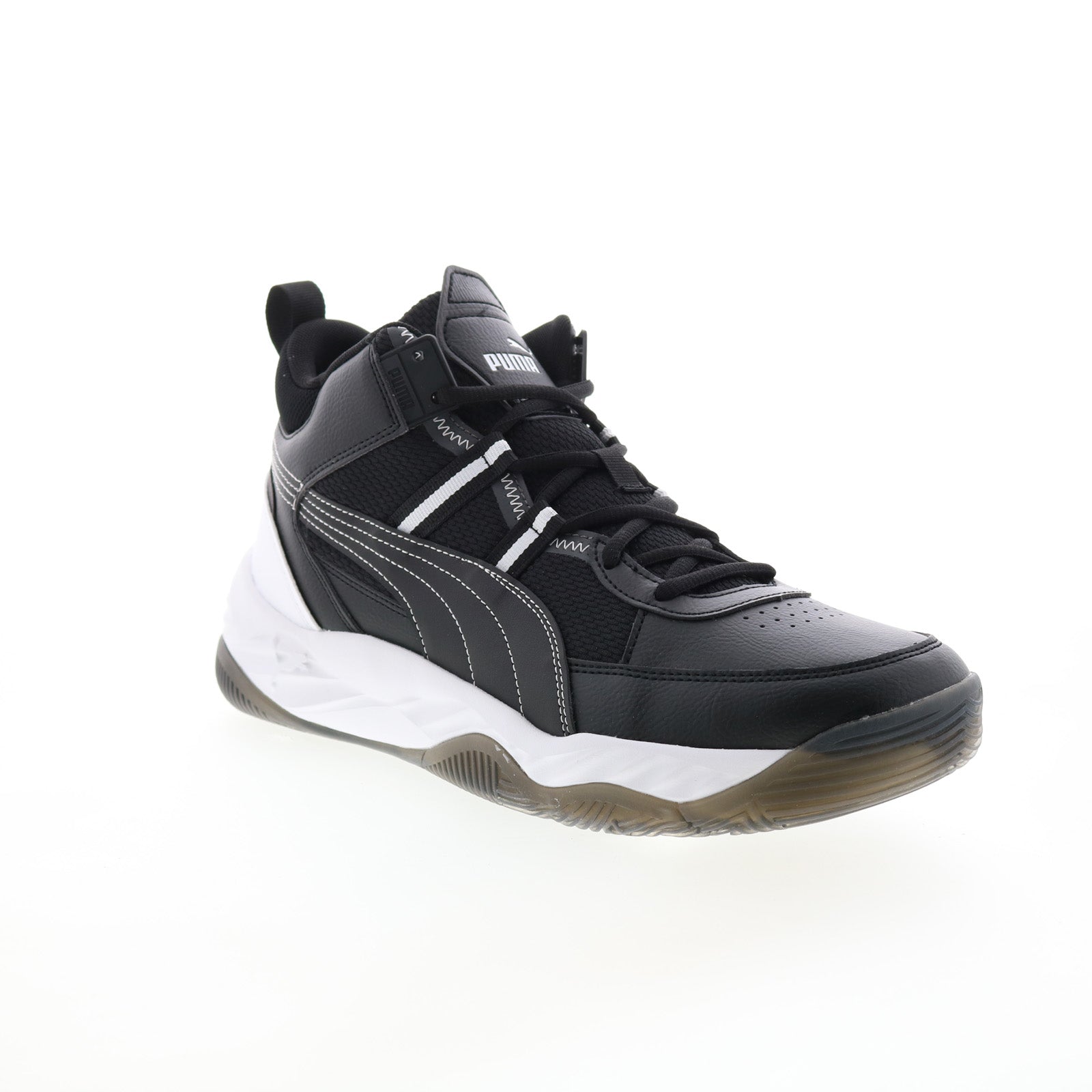Puma Rebound Future Nextgen Mens Black Lifestyle Sneakers Shoes - Ruze ...