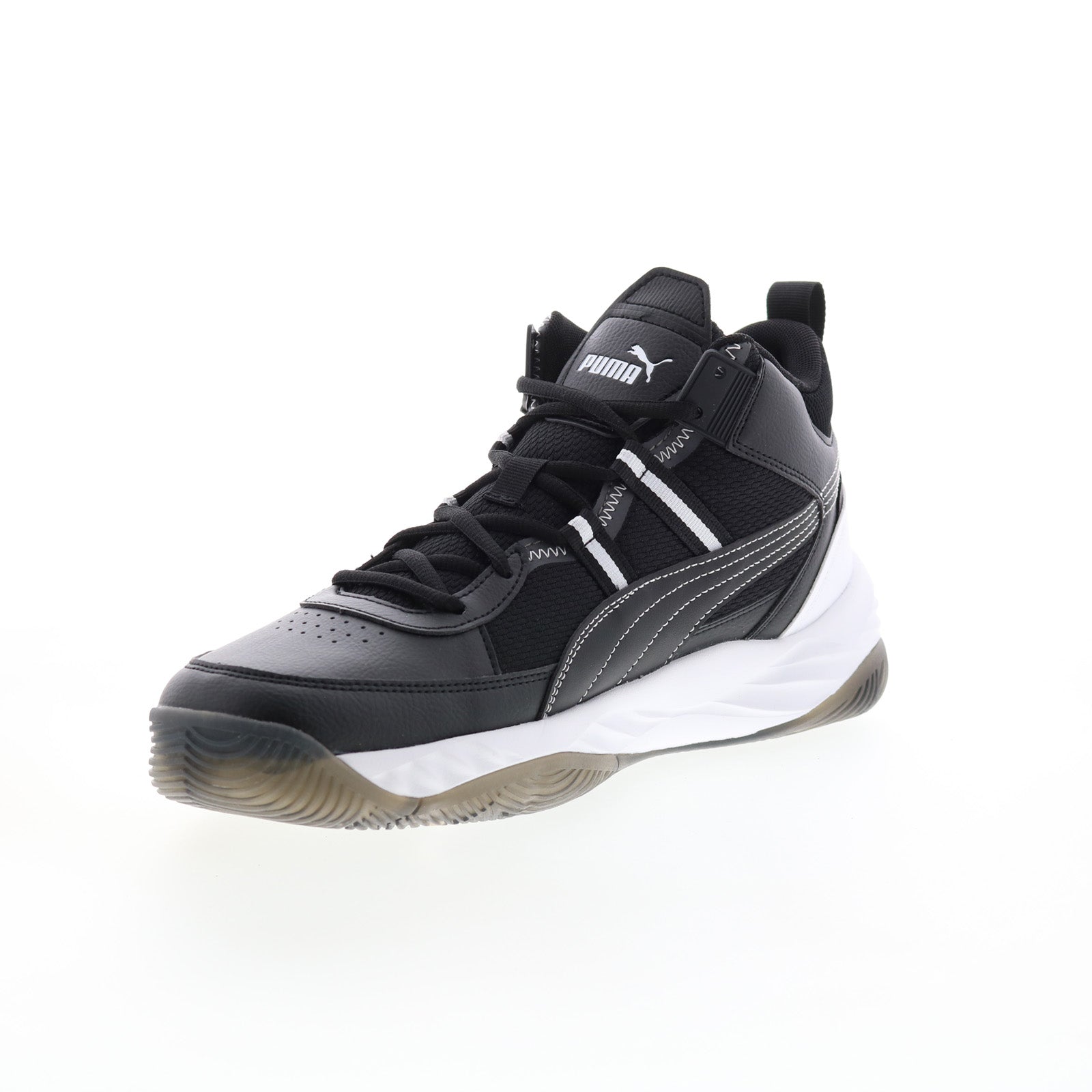 Puma Rebound Future Nextgen Mens Black Lifestyle Sneakers Shoes - Ruze ...