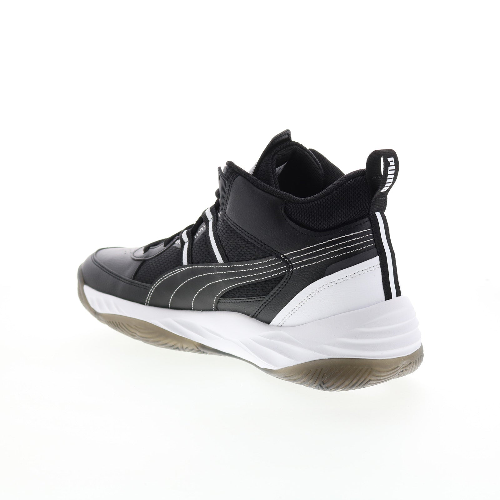Puma Rebound Future Nextgen Mens Black Lifestyle Sneakers Shoes - Ruze ...