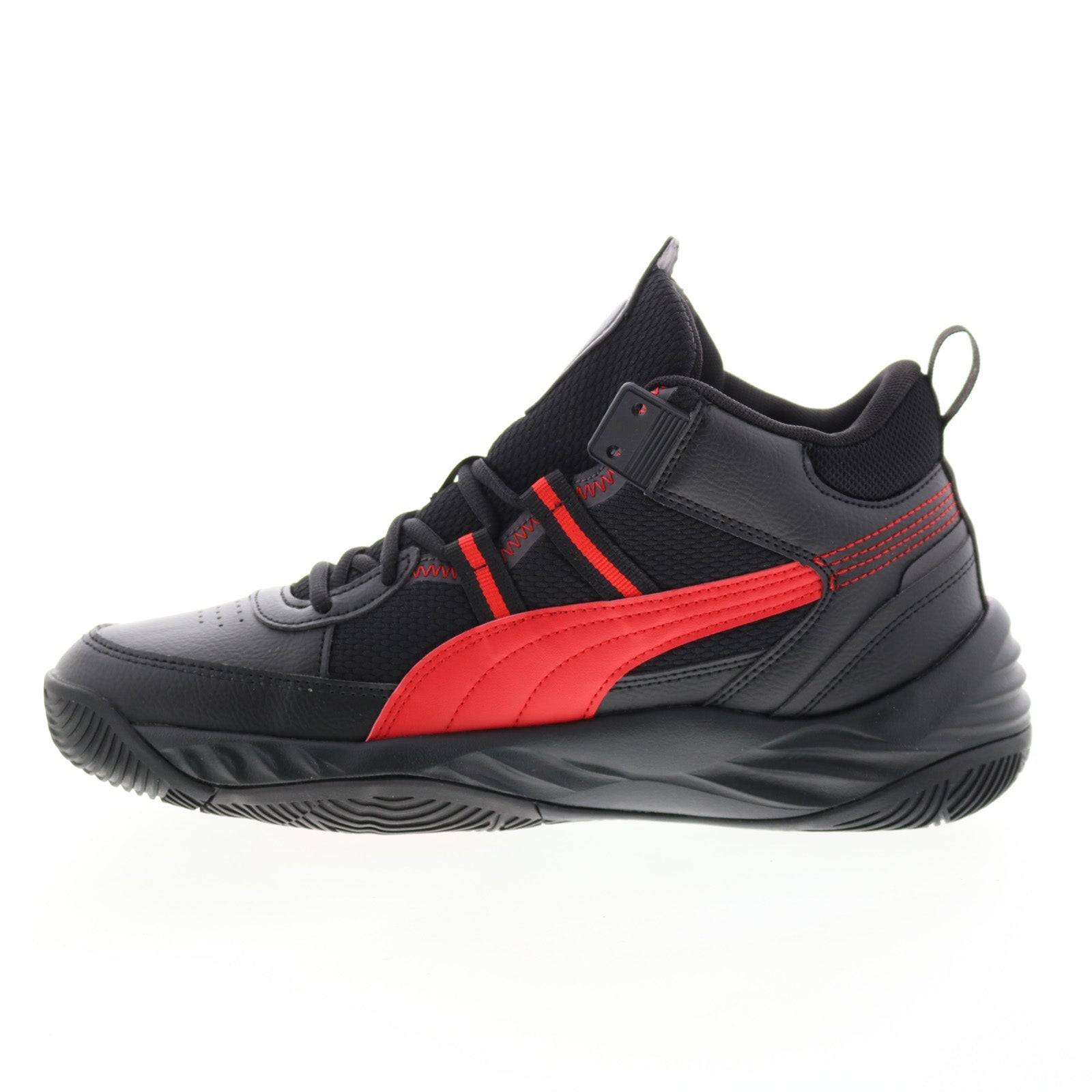 Puma Rebound Future Nextgen Mens Black Lifestyle Sneakers Shoes - Ruze ...