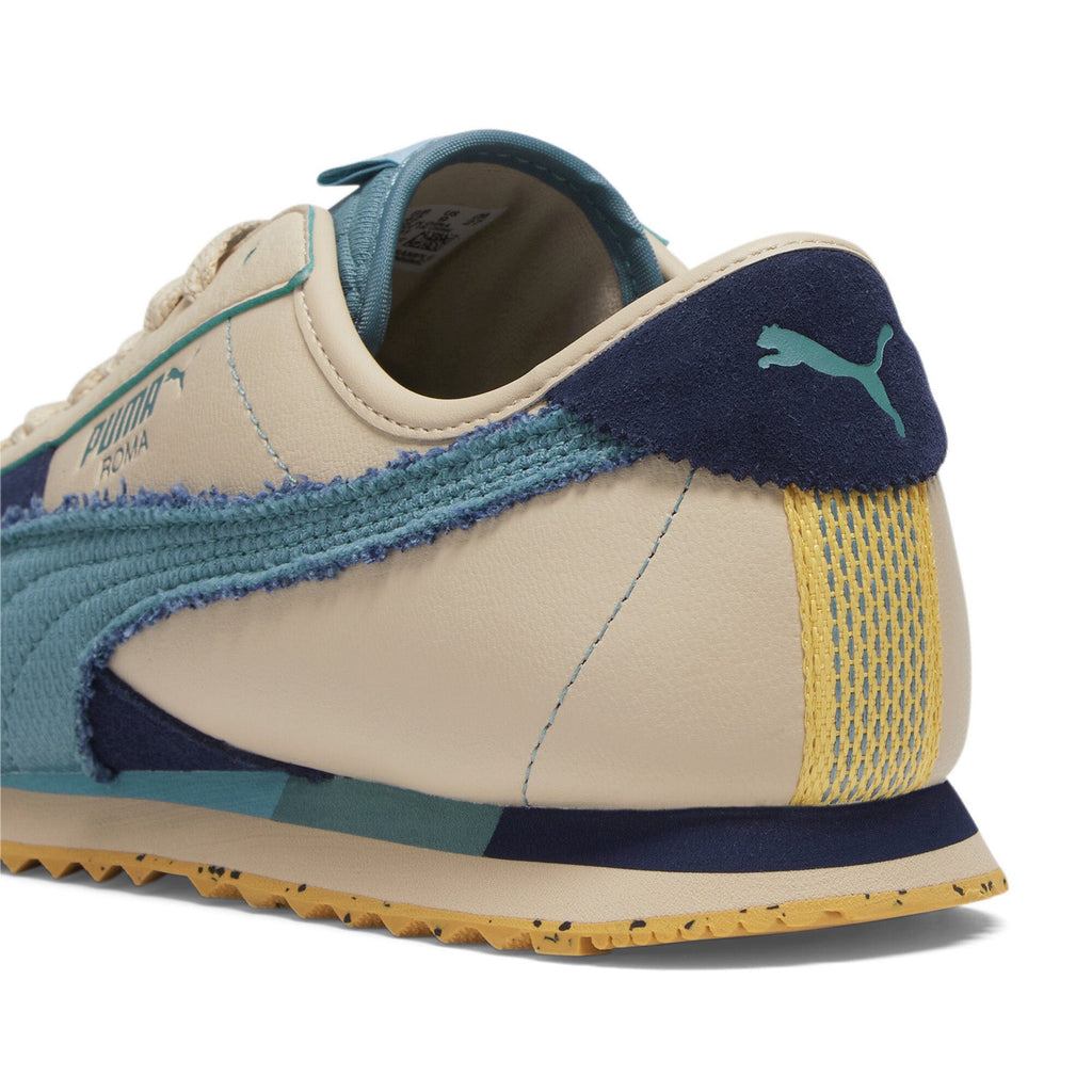 Puma Roma Snowdrifts 39575601 Mens Beige Leather Lifestyle Sneakers Sh ...