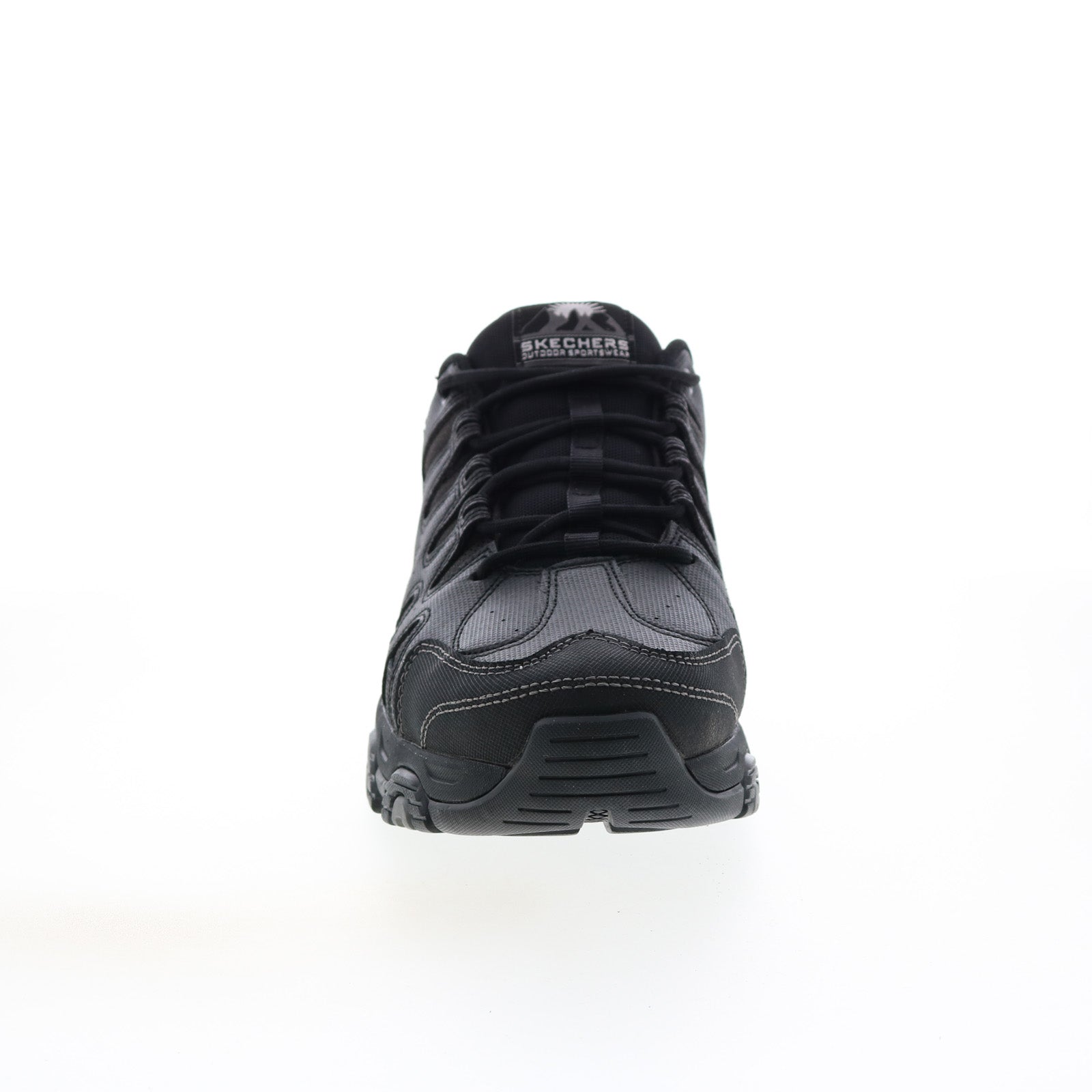 Skechers Terrabite Dellga 51847 Mens Black Leather Athletic Hiking Sho ...
