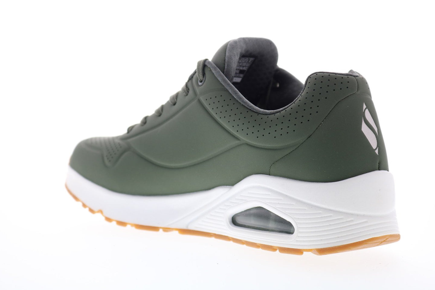 Skechers Uno Stand On Air 52458 Mens Green Lace Up Lifestyle Sneakers ...