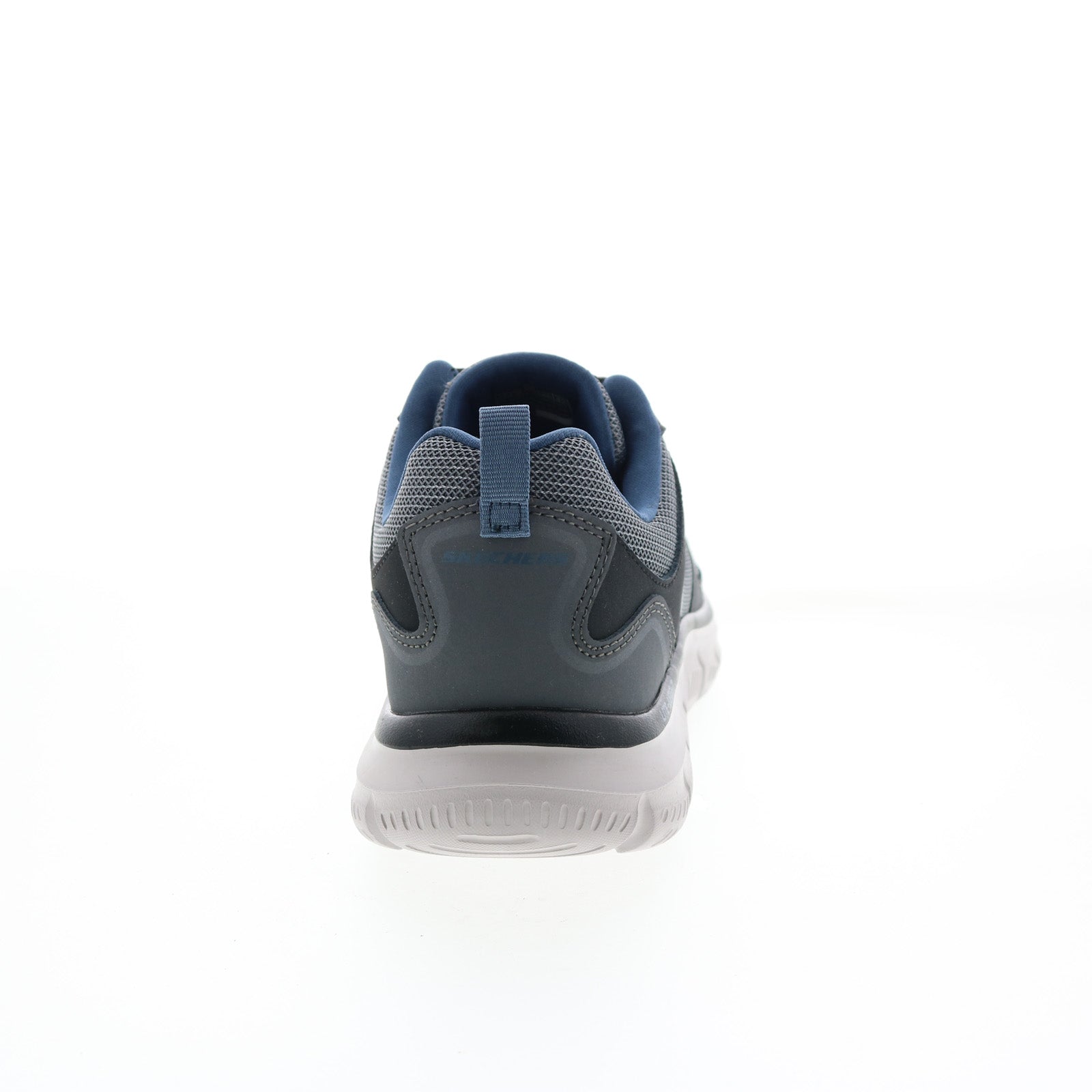 Skechers Track Scloric 52631 Mens Gray Canvas Lifestyle Sneakers Shoes ...