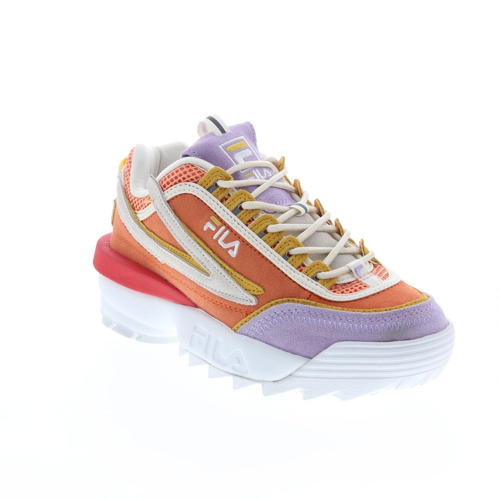 Fila Disruptor II Exp 5XM01543-840 Womens Orange Lifestyle Sneakers Sh ...