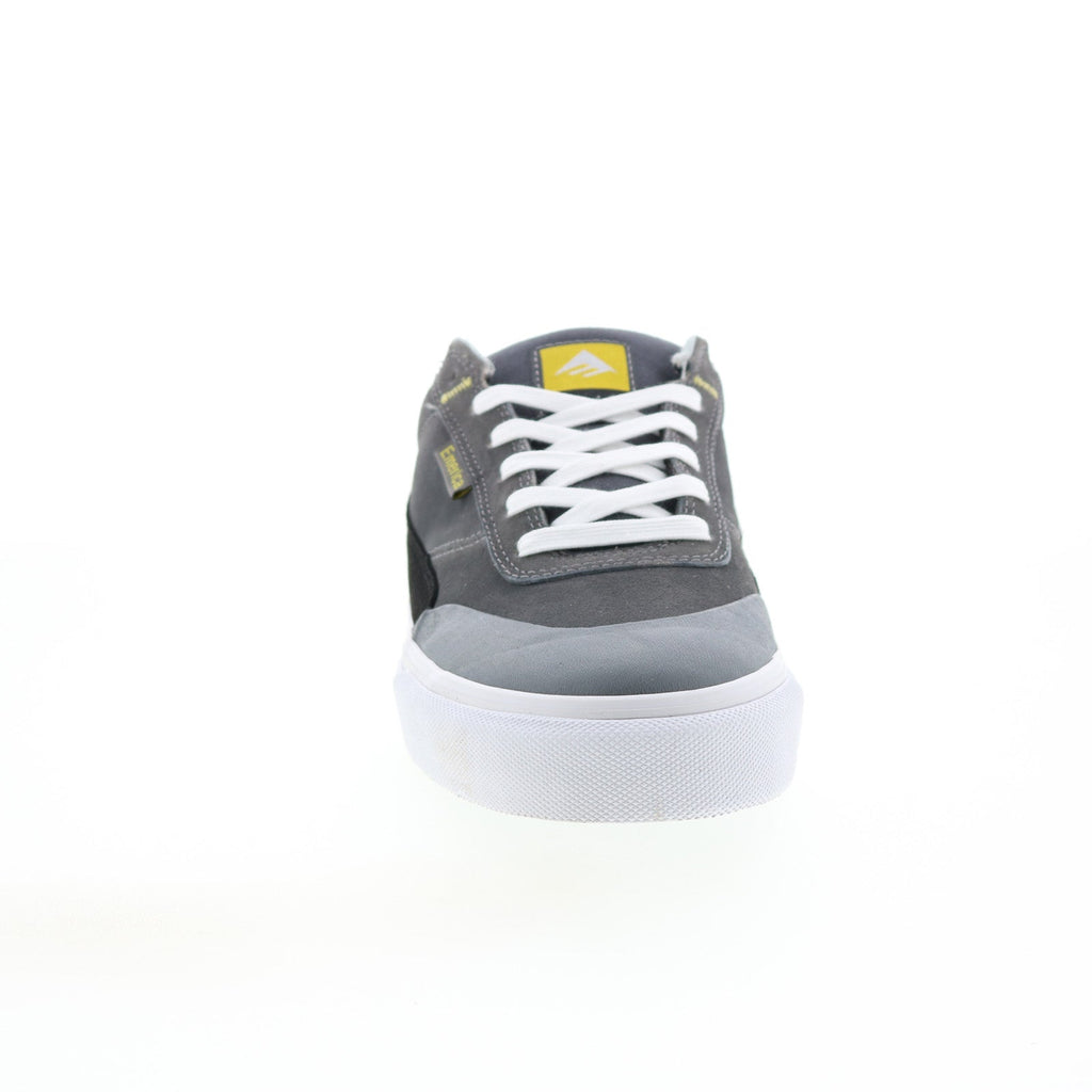 Emerica Vulcano 6101000147020 Mens Gray Suede Skate Inspired Sneakers ...