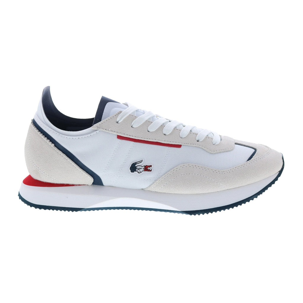 Lacoste Match Break Tri22 1 Sma Mens White Canvas Lifestyle Sneakers S ...
