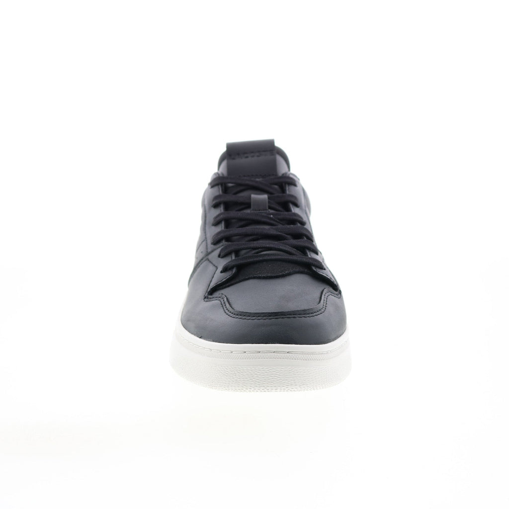 Lacoste Court-Lisse 222 1 Mens Black Leather Lifestyle Sneakers Shoes ...