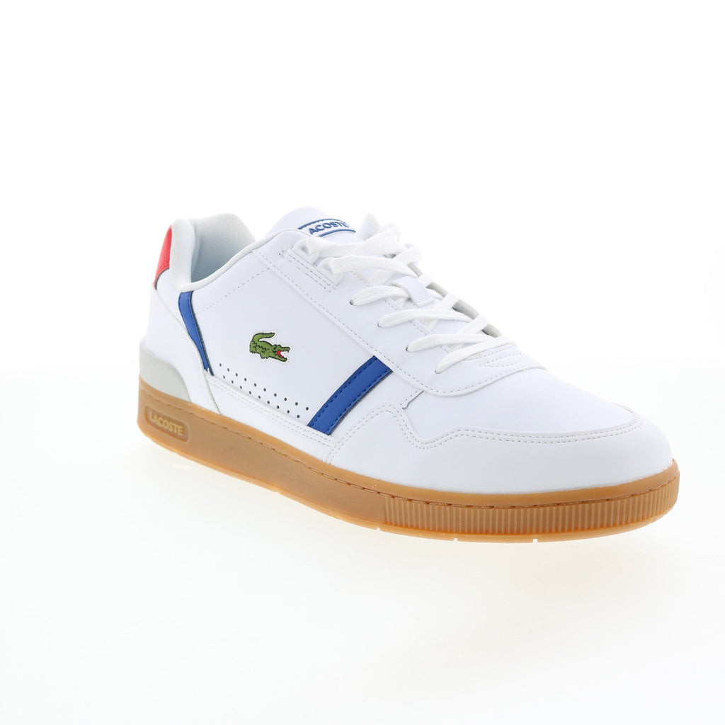 Lacoste T-Clip 222 1 7-44SMA0031Y37 Mens White Lifestyle Sneakers Shoe ...