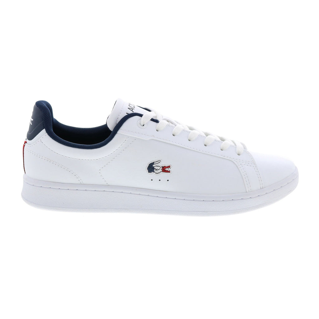 Lacoste Carnaby Pro Tri 7-45SMA0114407 Mens White Lifestyle Sneakers S ...