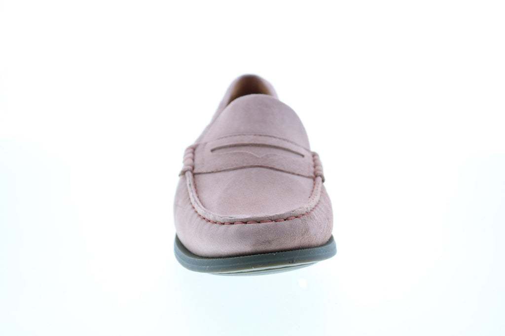 Sebago Plaza II 70006C0 Womens Pink Suede Slip On Penny Loafers Shoes ...