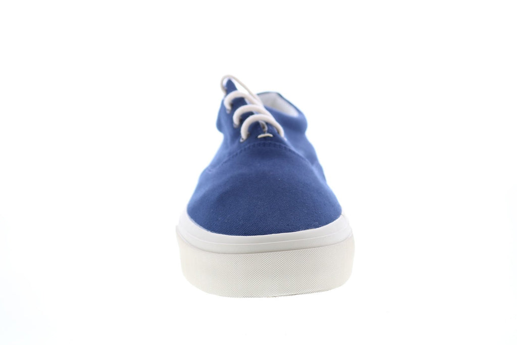 Sebago John 7001430 Mens Blue Wide 2E Canvas Lace Up Lifestyle Sneaker ...