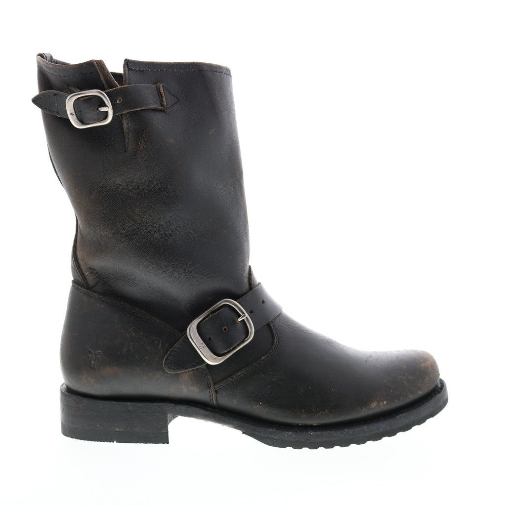 Frye Mara Clog 70542 Womens Brown Leather Slip On Casual Dress Boots ...