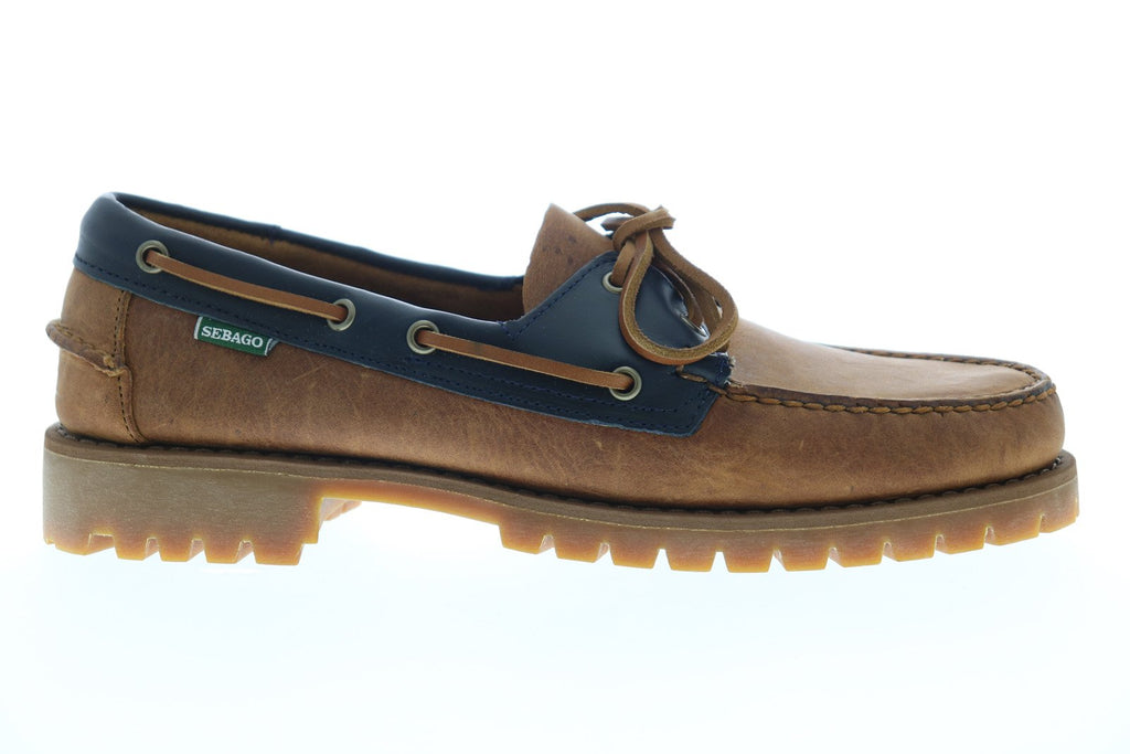 Sebago Ranger Crazy Horse Waxy 71113FW Mens Brown Loafers & Slip Ons B ...