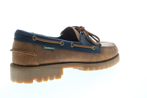 Sebago Ranger Crazy Horse Waxy 71113FW Mens Brown Loafers & Slip Ons B ...