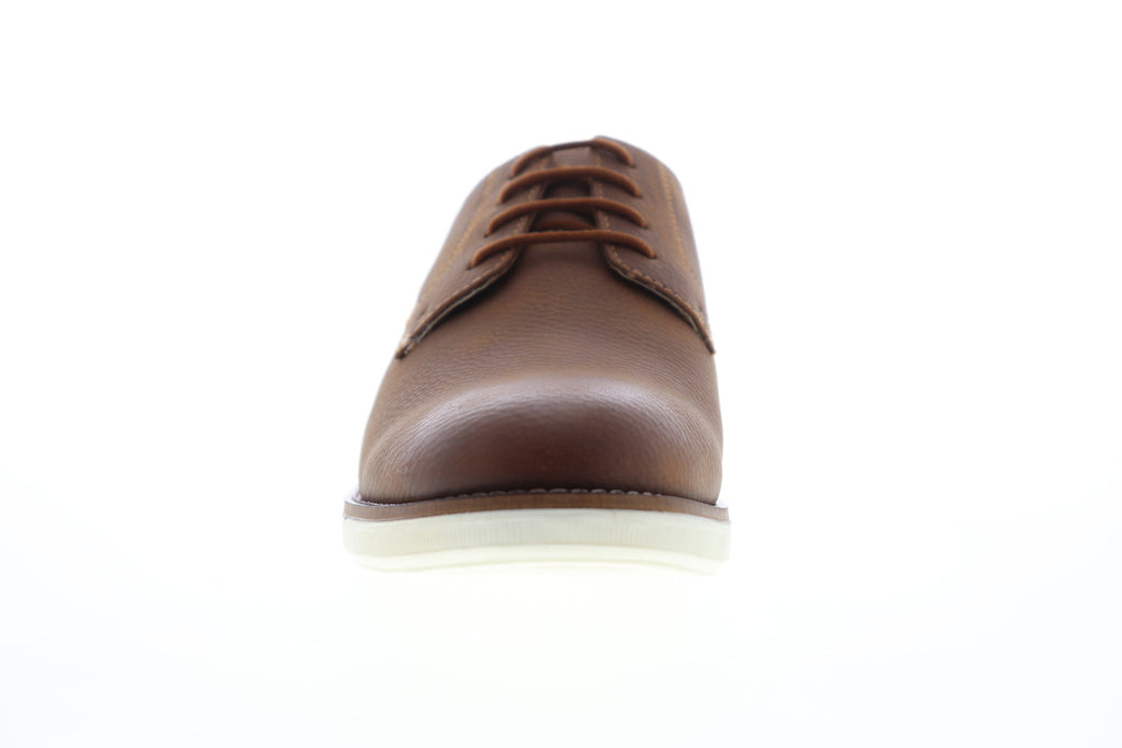 G.H. Bass Randell Wx 713379-09H Mens Brown Leather Plain Toe Oxfords S ...