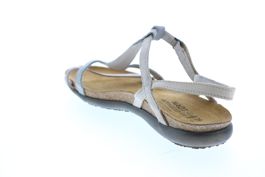 Naot Judith Elegant Flat 7349-WAG Womens Gray Synthetic Strap Slingback ...