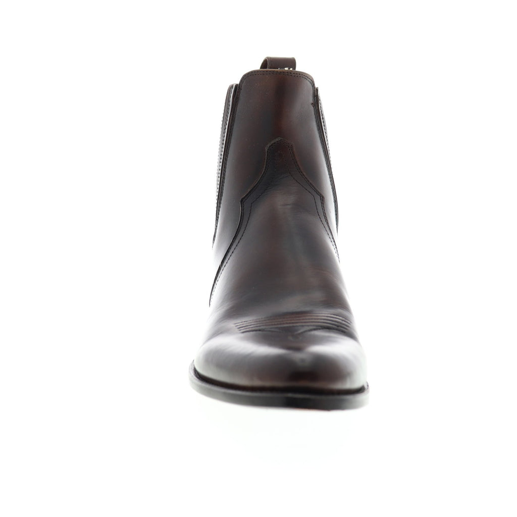 Frye Grady Chelsea 81323 Mens Brown Leather Slip On Boots - Ruze Shoes