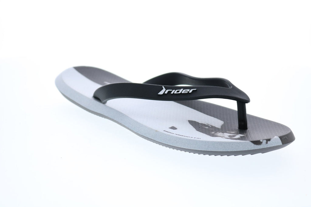 Rider R1 Blockbuster Scarface 82663-21194 Mens Black Flip-Flops Sandals ...