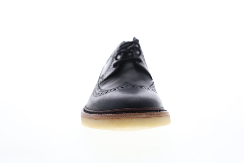 Frye Luke Wingtip 88064 Mens Black Leather Lace Up Oxfords Shoes - Ruze ...
