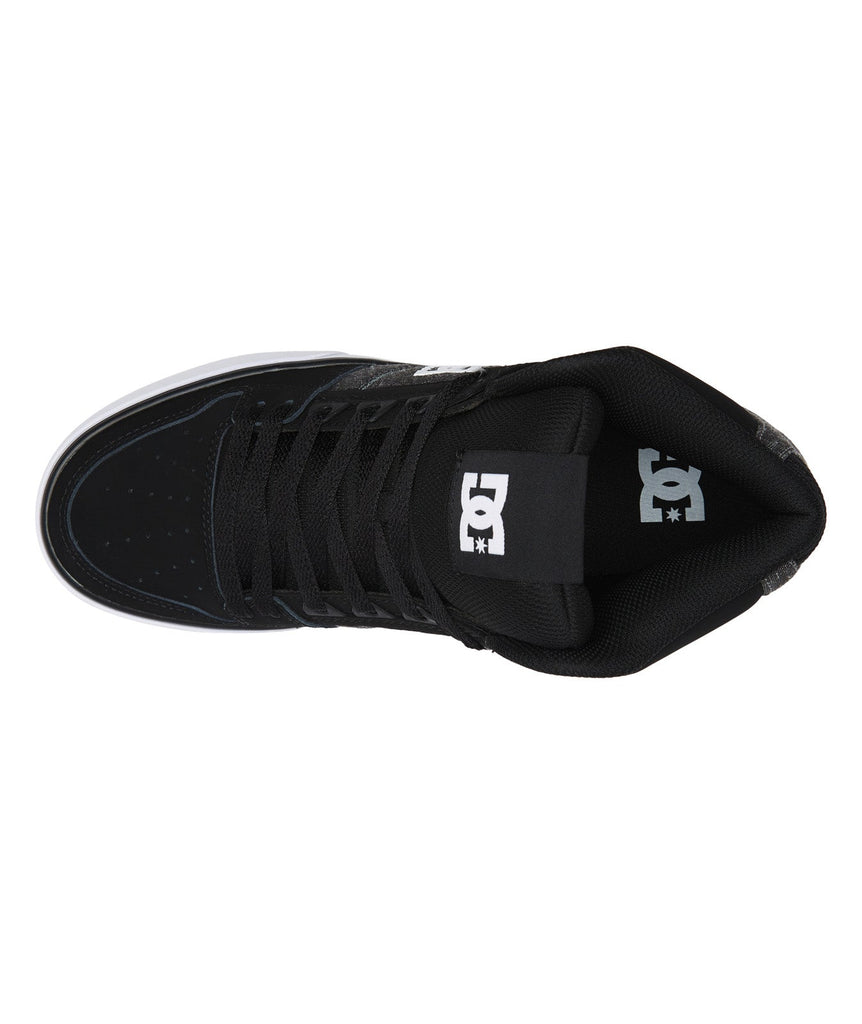 DC Pure High-Top WC ADYS400043-BTT Mens Black Skate Inspired Sneakers ...