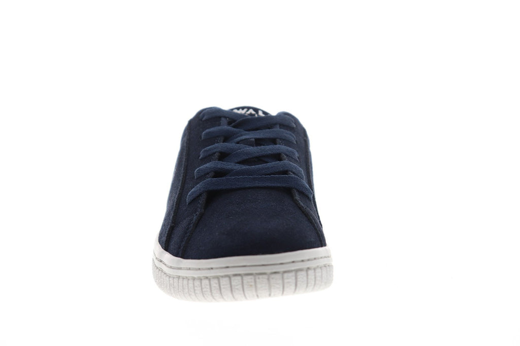 Airwalk Bloc AW19862-400 Mens Blue Suede Lace Up Skate Sneakers Shoes ...