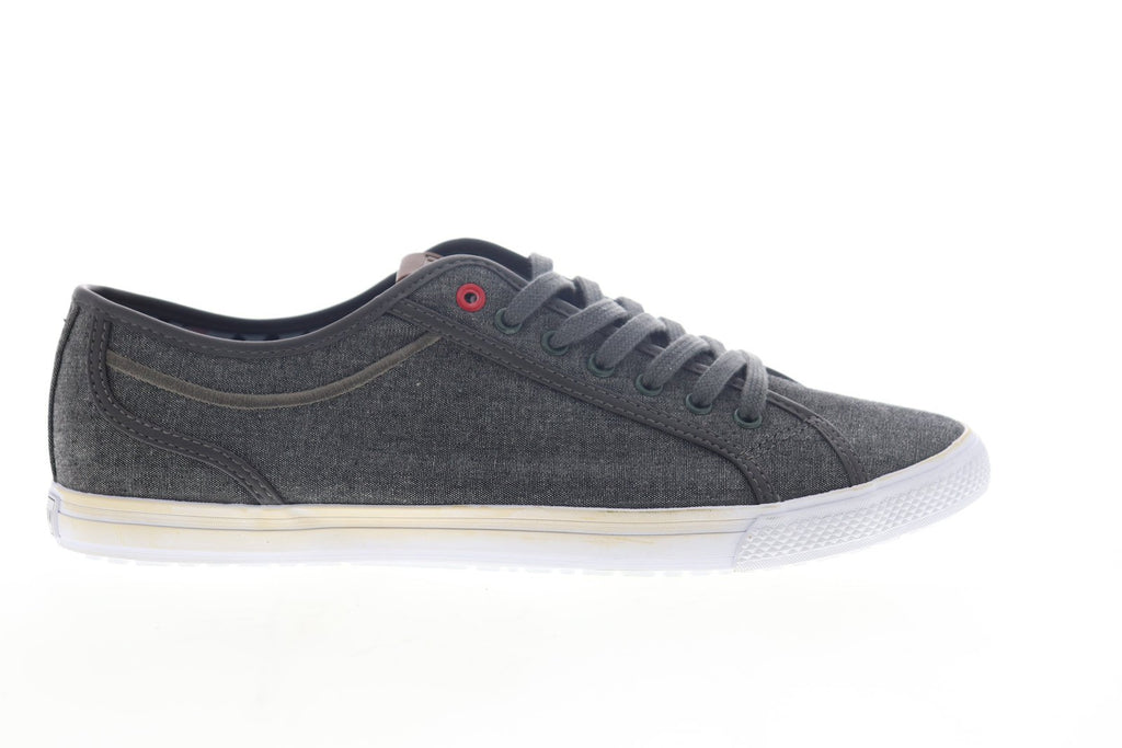 Ben Sherman Conall LO BNM00117 Mens Gray Canvas Low Top Lifestyle Snea ...