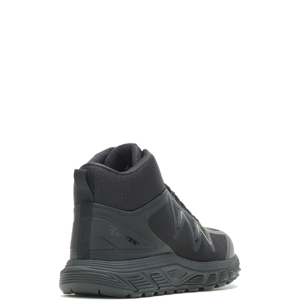 Bates Rush Mid E01040 Mens Black Canvas Lace Up Tactical Boots - Ruze Shoes