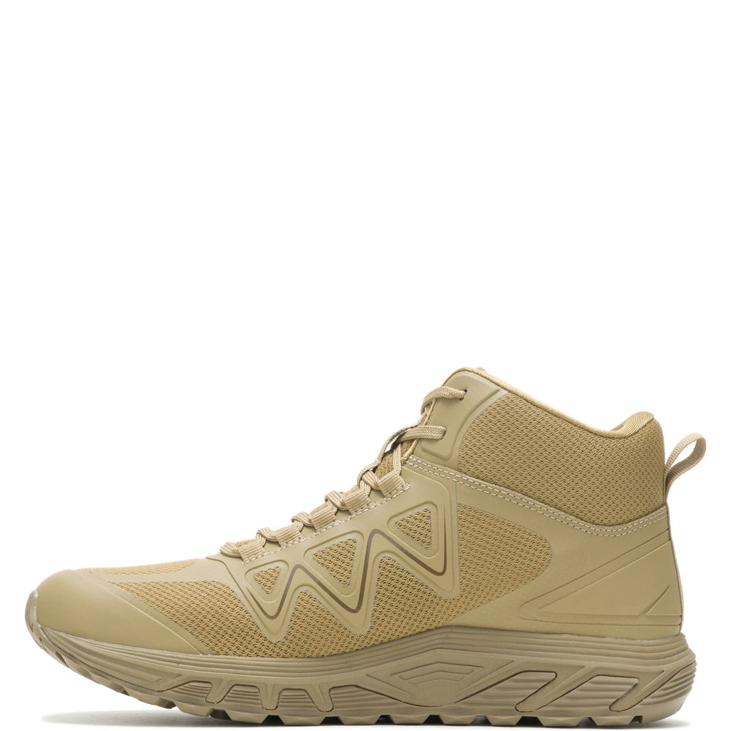 Bates Rush Mid E01042 Mens Brown Canvas Lace Up Tactical Boots - Ruze Shoes