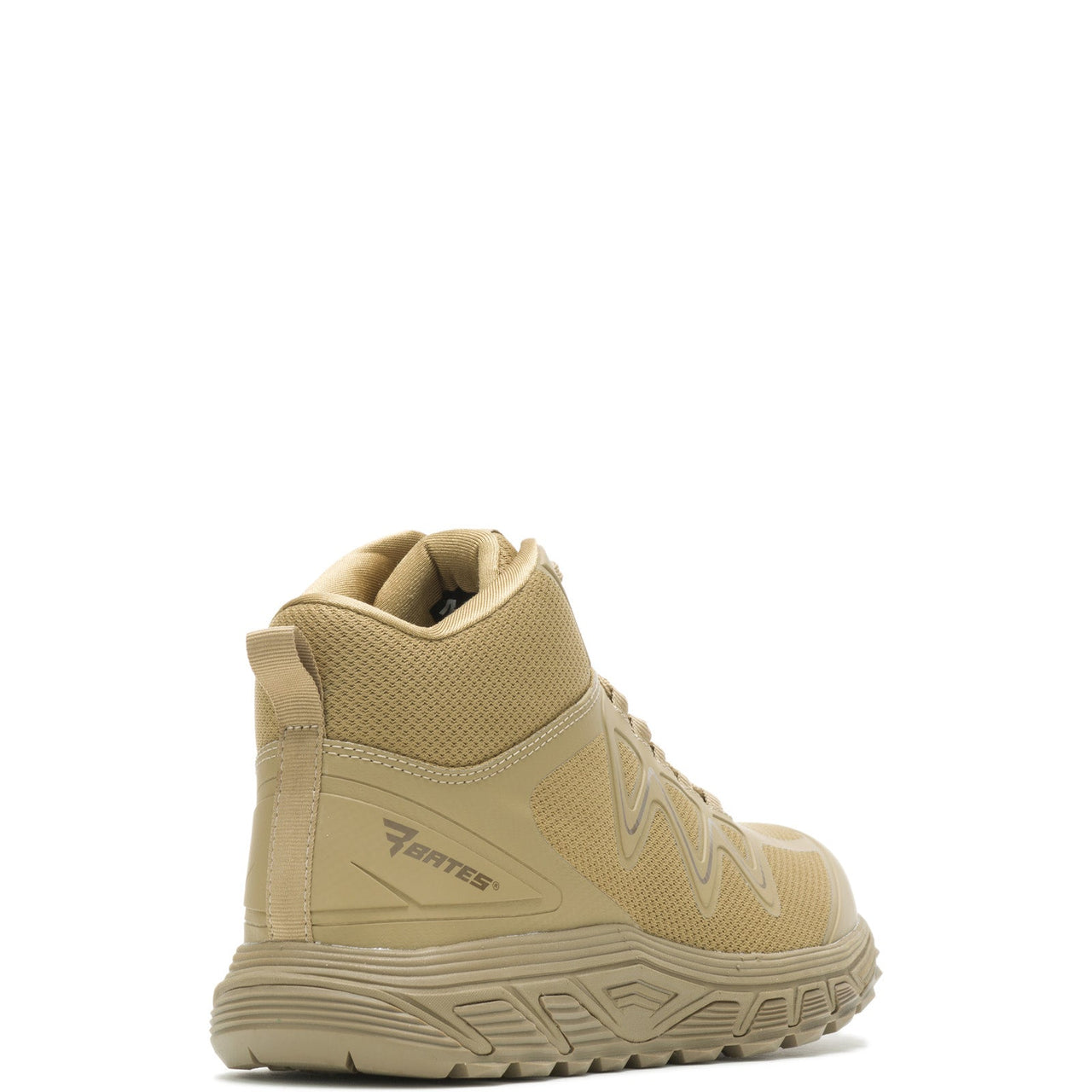 Bates Rush Mid E01042 Mens Brown Canvas Lace Up Tactical Boots - Ruze Shoes