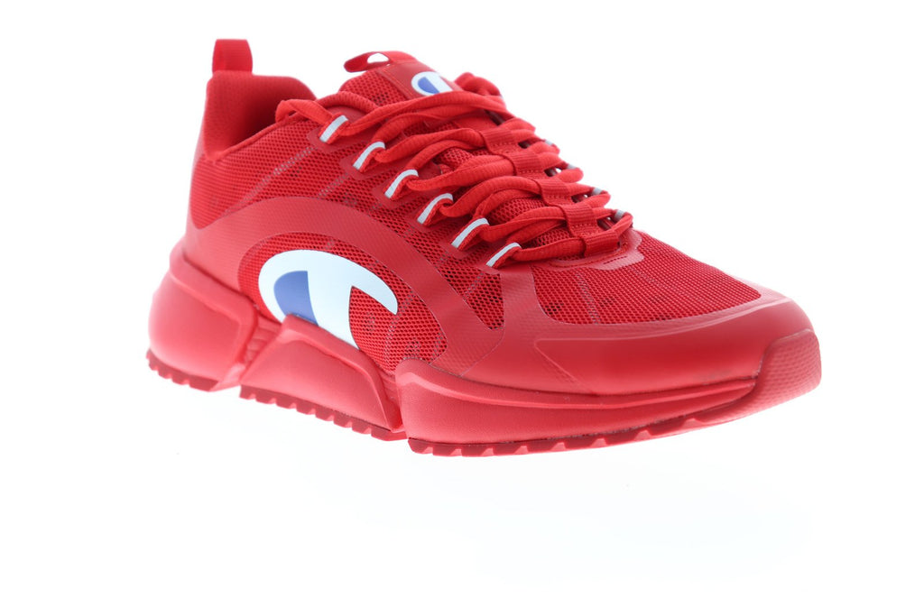 Champion RF Pro Runner CP100394M Mens Red Mesh Lifestyle Sneakers Shoes ...