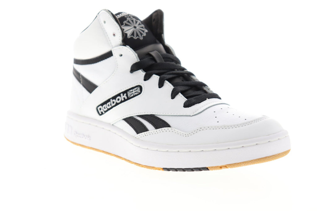 Reebok BB 4600 EH2135 Mens White Leather High Top Lifestyle Sneakers S ...