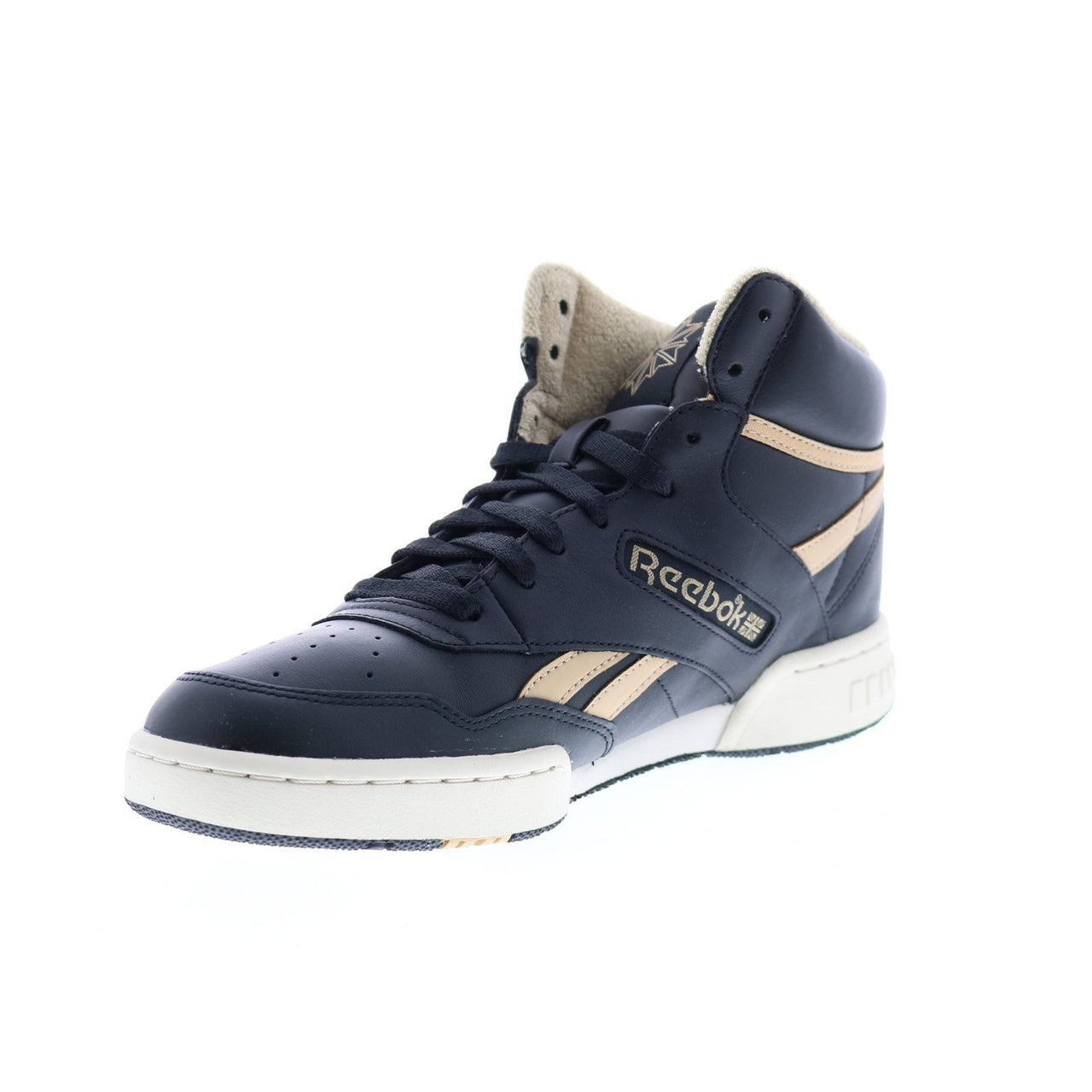 Reebok BB 4600 FV7351 Mens Black Lace Up Lifestyle Sneakers Shoes ...