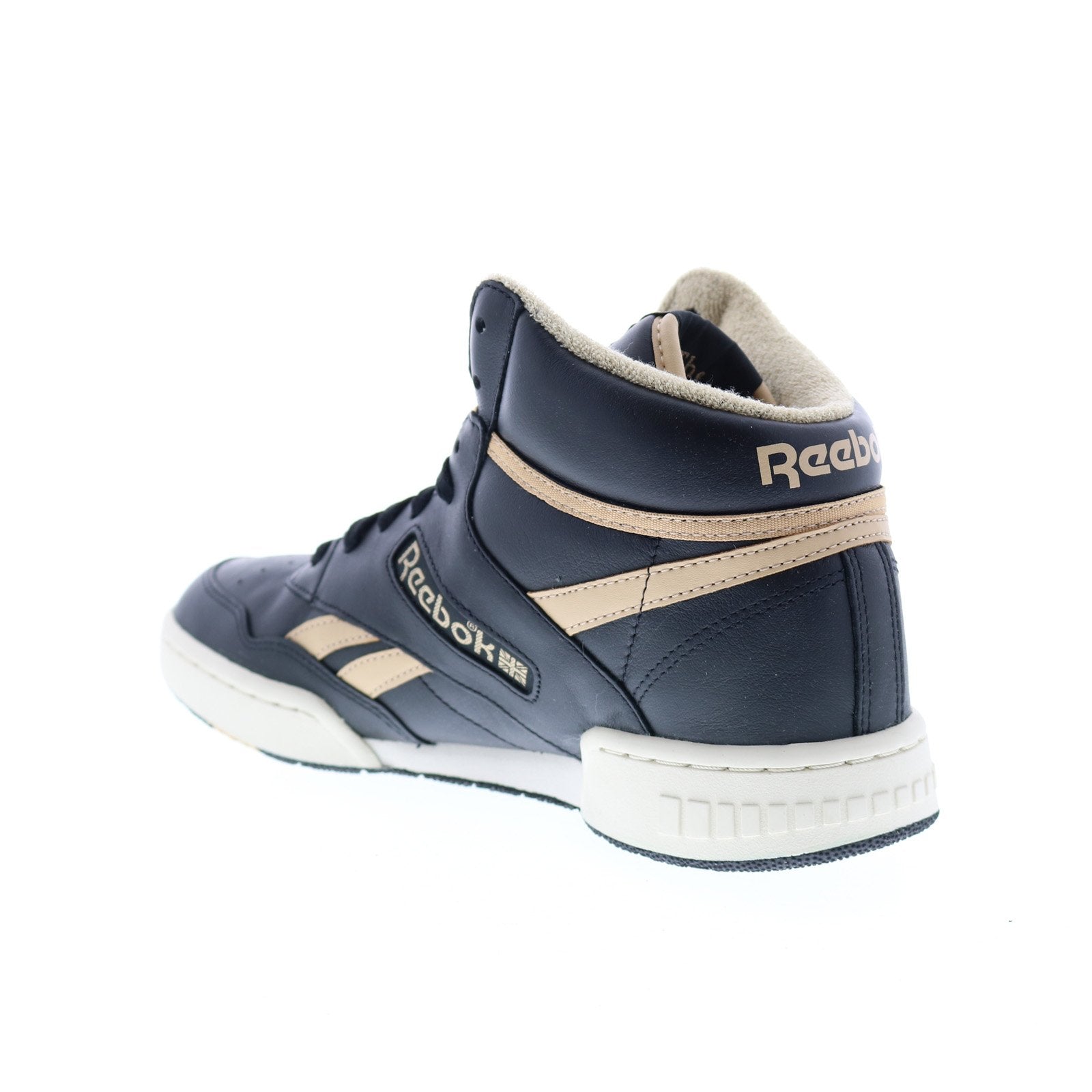 Reebok BB 4600 FV7351 Mens Black Lace Up Lifestyle Sneakers Shoes ...