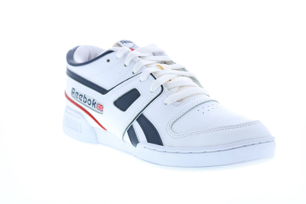Reebok Pro Workout LO MU FW3385 Mens White Leather Lifestyle Sneakers ...