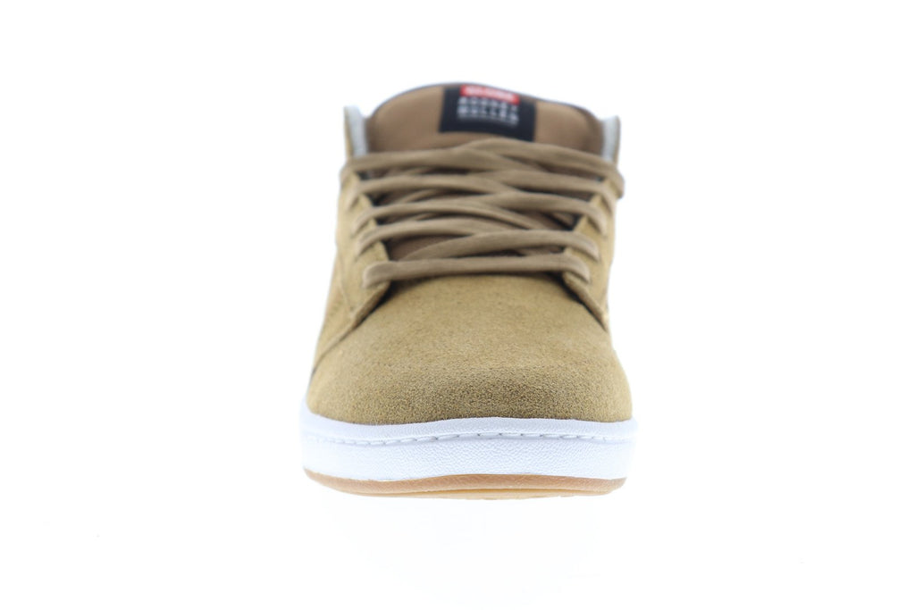 Globe Octave Mid RM GBOCTMIDRM Mens Tan Brown Suede Low Top Skate Snea ...