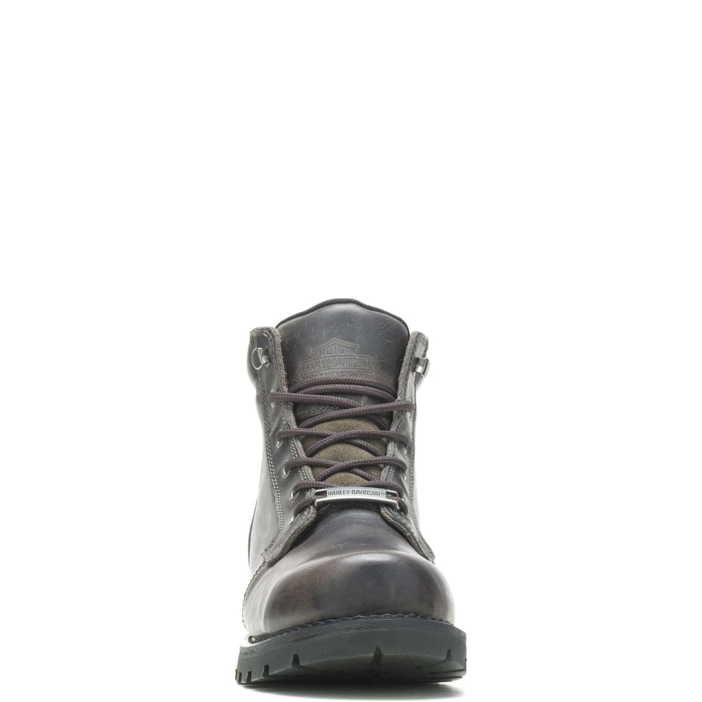 Harley-Davidson Pearson 5" Lace D93794 Mens Gray Leather Motorcycle Bo ...
