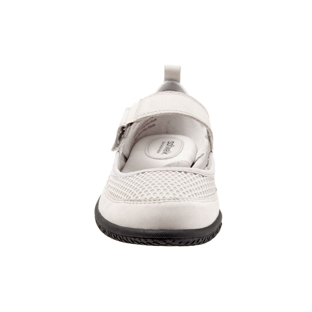 Softwalk Haddley S1606-050 Womens Gray Leather Mary Jane Flats Shoes ...