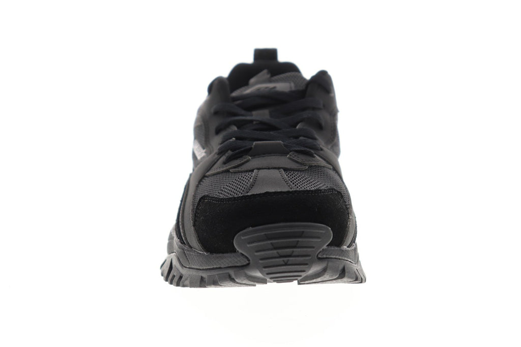 Umbro Bumpy Mens Black Suede Mesh Low Top Lace Up Lifestyle Sneakers S ...
