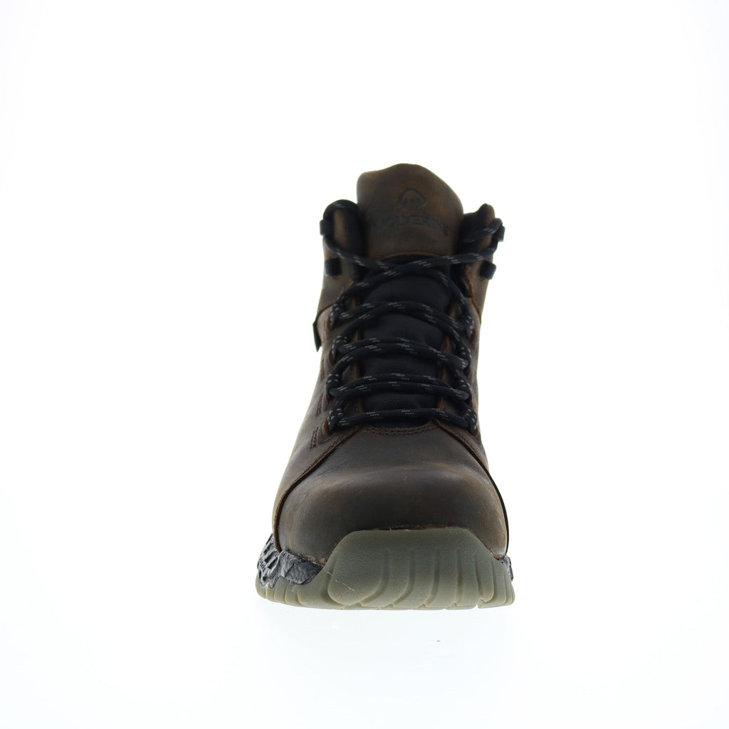 Wolverine I-90 Rush 6" Waterproof Mens Brown Work & Safety Boots - Ruze ...