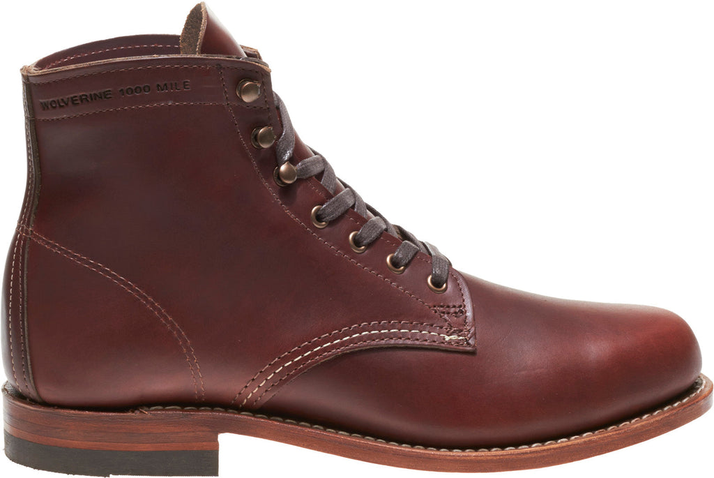 Wolverine 1000 Mile Boot W05299 Mens Brown Leather Lace Up Casual Dres ...