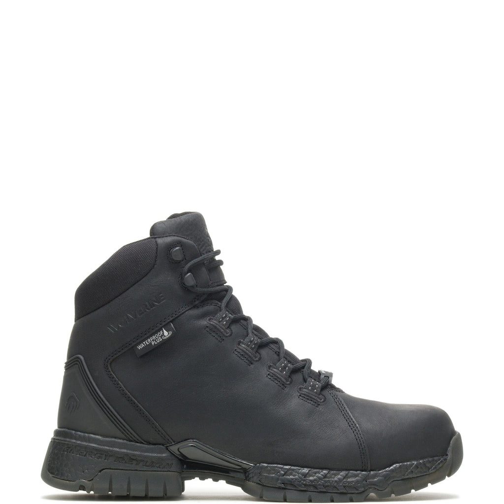 Wolverine I-90 Rush CarbonMax 6" W191080 Mens Black Work & Safety Boot ...