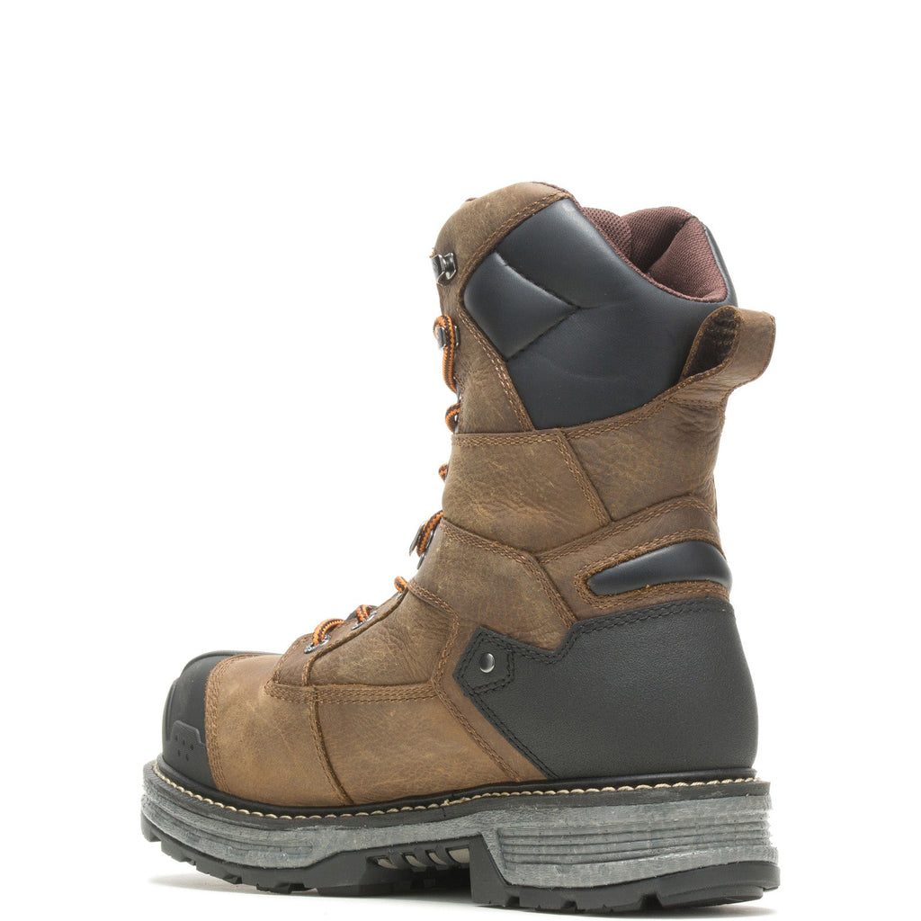 Wolverine Hellcat Ultraspring Heavy Duty CarbonMax 8" Mens Brown Wide ...