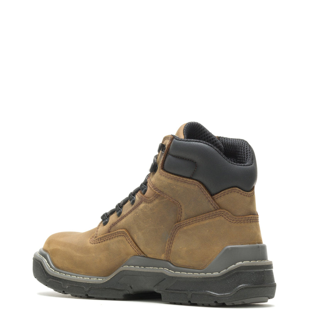 Wolverine Raider DuraShocks Waterproof 6" Mens Brown Wide Work & Safet ...