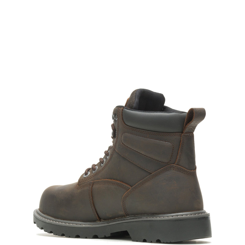 Wolverine Floorhand Waterproof Insulated Stell Toe 6" Mens Brown Work ...