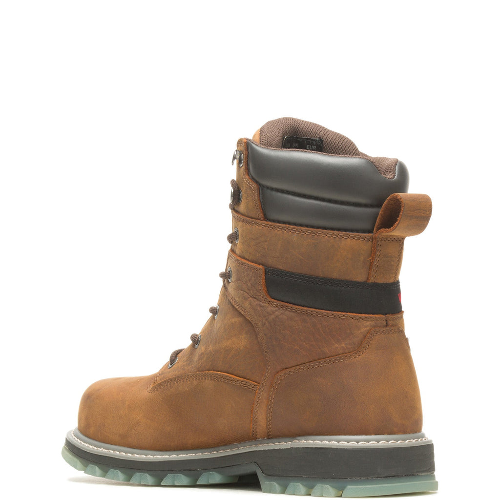 Wolverine Floorhand LX Waterproof Steel Toe 8" Mens Brown Wide Work Bo ...