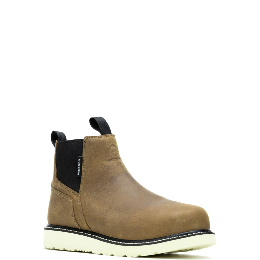 Wolverine Trade Wedge Work Romeo W230039 Mens Gray Wide Leather Work B ...