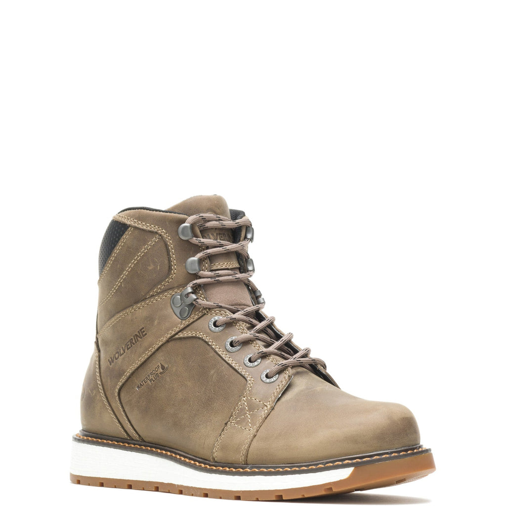 Wolverine Hellcat Ultraspring Wedge Waterproof Mens Brown Work & Safet ...